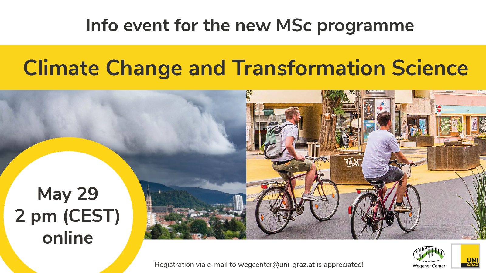 Info event: Master programme Climate Change and Transformation Science ...
