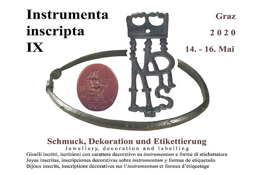 Internationales Kolloquium Instrumenta inscripta IX Graz 2020 14.-16.05 ...