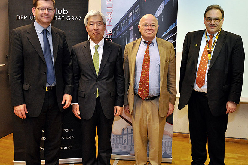 Hoher Besuch im JUS-Club - news.uni-graz.at