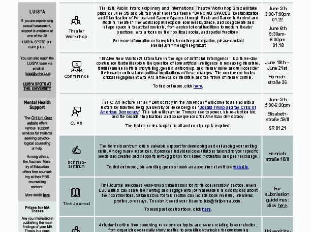 News - Joint Programmes