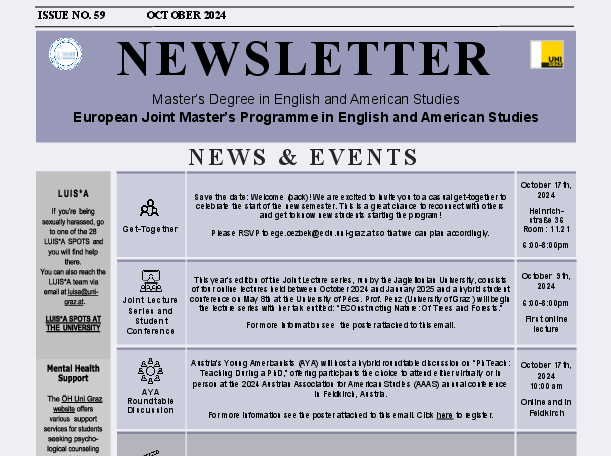 News - Joint Programmes