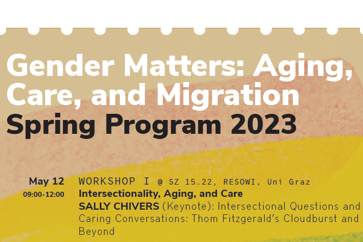 Keynote and Workshop: Intersectionality, Aging, and Care - Zentrum für ...