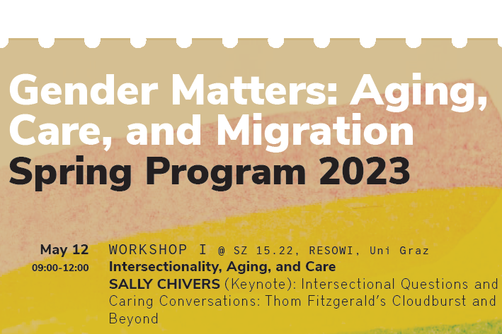 Keynote and Workshop: Intersectionality, Aging, and Care - Zentrum für ...