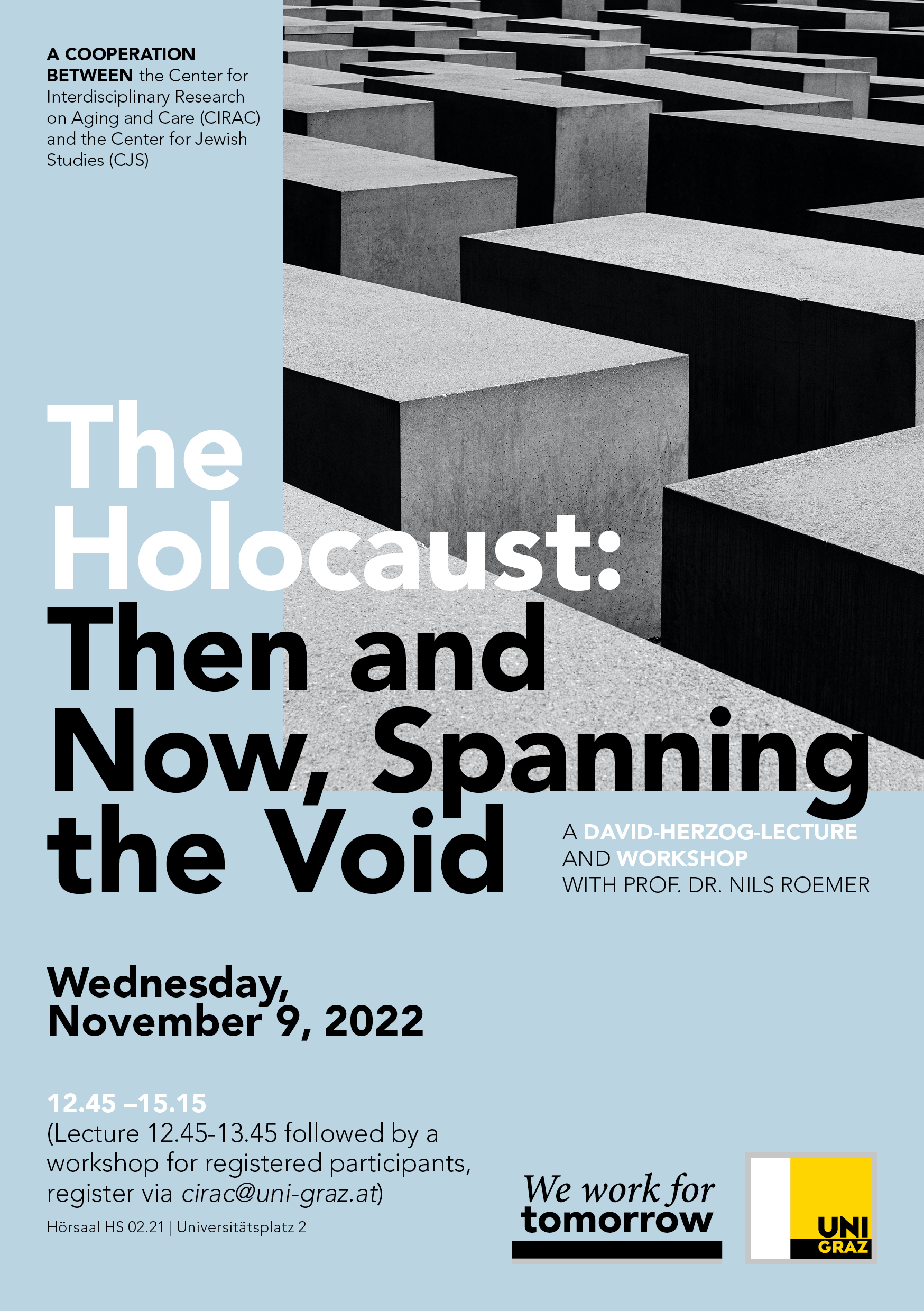 A David-Herzog Lecture and Workshop with Prof. Nils Roemer: The ...